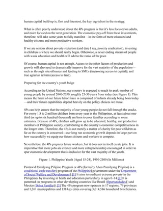 4 p's in the Philippines | DOC