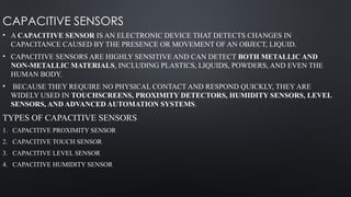 CAPACITIVE SENSORS AND PONTENTIOMETERS . pptx.pptx