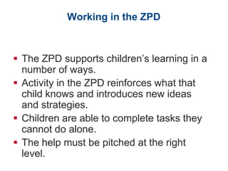 Cognition & Development: Vygotsky | PPT