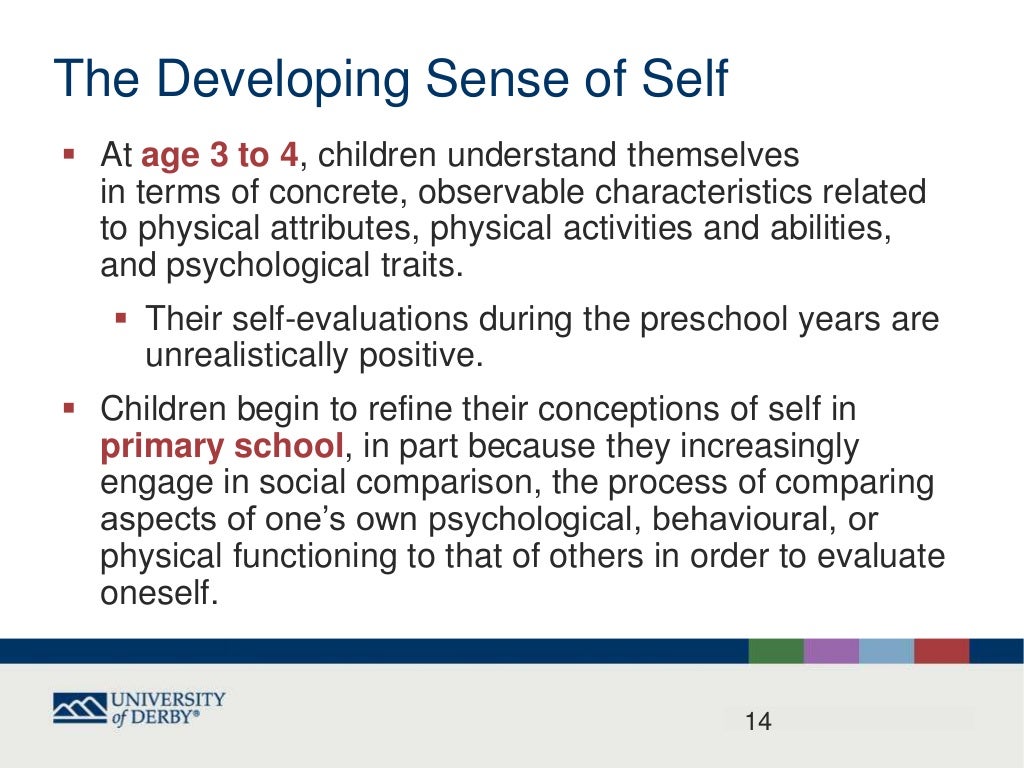 Cognition & Development: Conceptualisations of Self and Identity