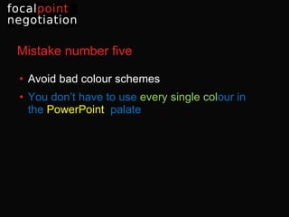 The Four Ps And Powerpoint Mistakes | PPT