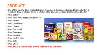 Amul Product List – Amul Milk Products – YZFTE