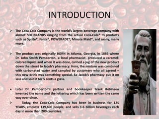 4 p’s of coca cola | PPTX