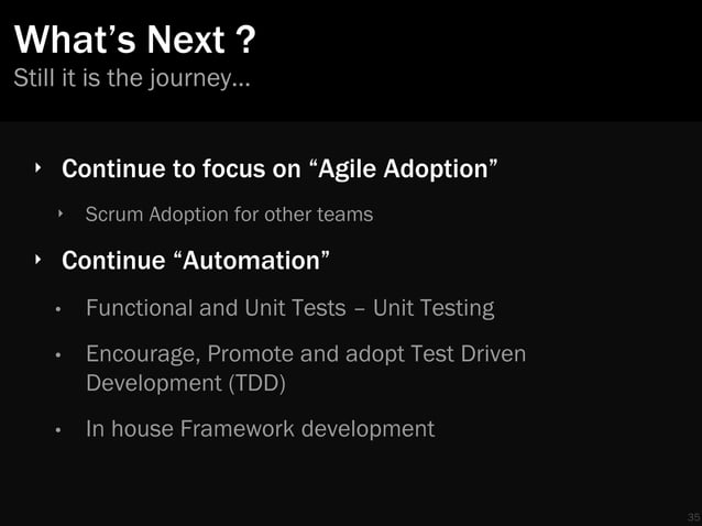 4 Ps Of Introducing Agile Test Automation In Agile Way Ppt