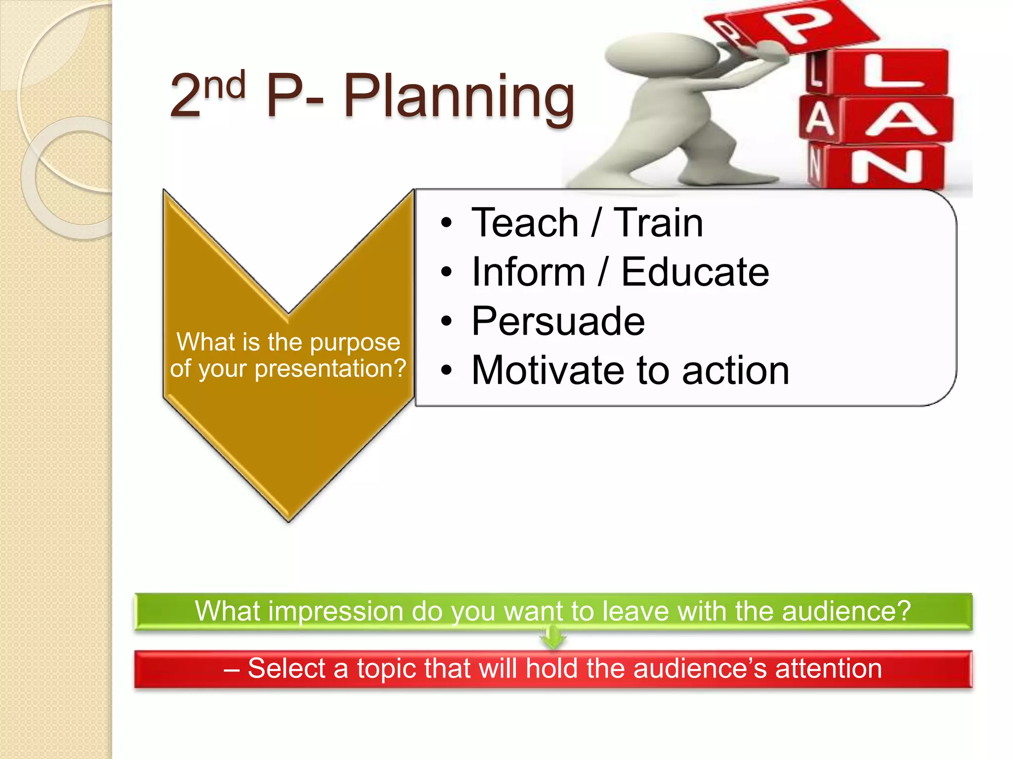 4 p’s of presentation | PPTX