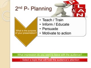 4 p’s of presentation | PPTX