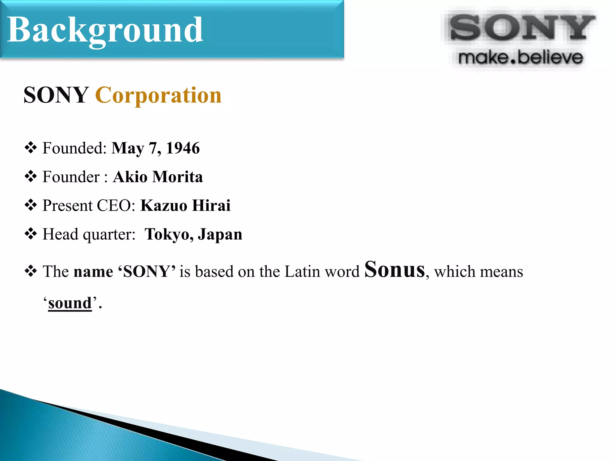 4 ps sony marketing mix abhi | PPTX | Home Entertainment Systems ...