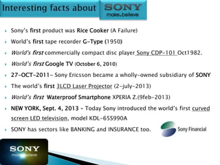 4 ps sony marketing mix abhi | PPTX | Home Entertainment Systems ...