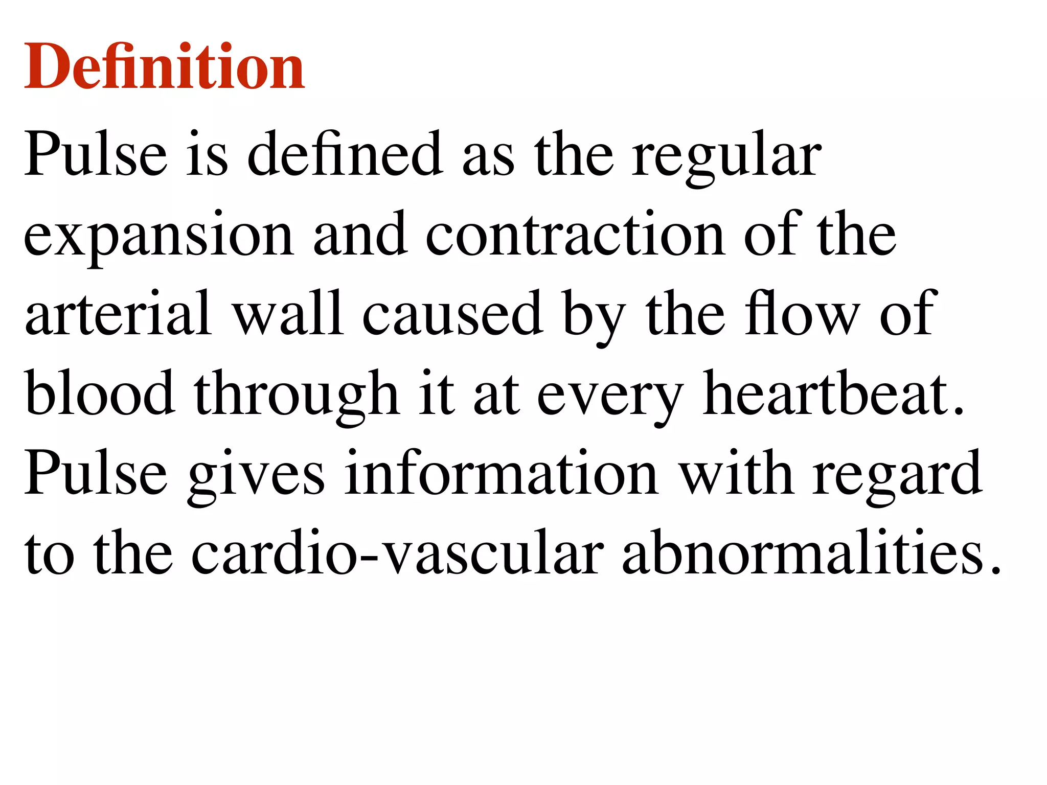 4 pulse taking | PDF