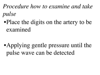 4 pulse taking | PDF