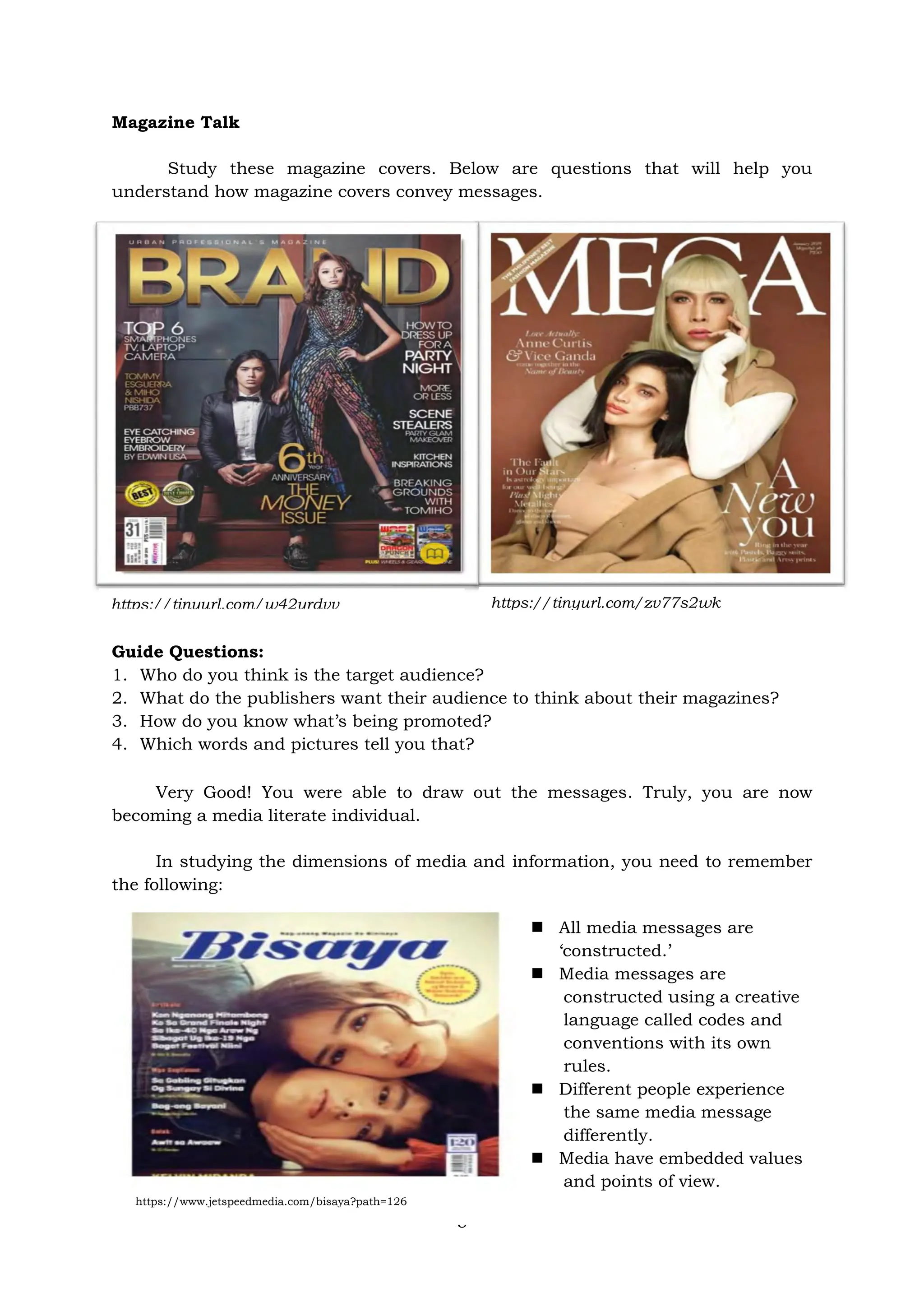 MEDIA AND INFORMATION LITERACY TEXTBOOKS | PDF | Desktop Publishing ...