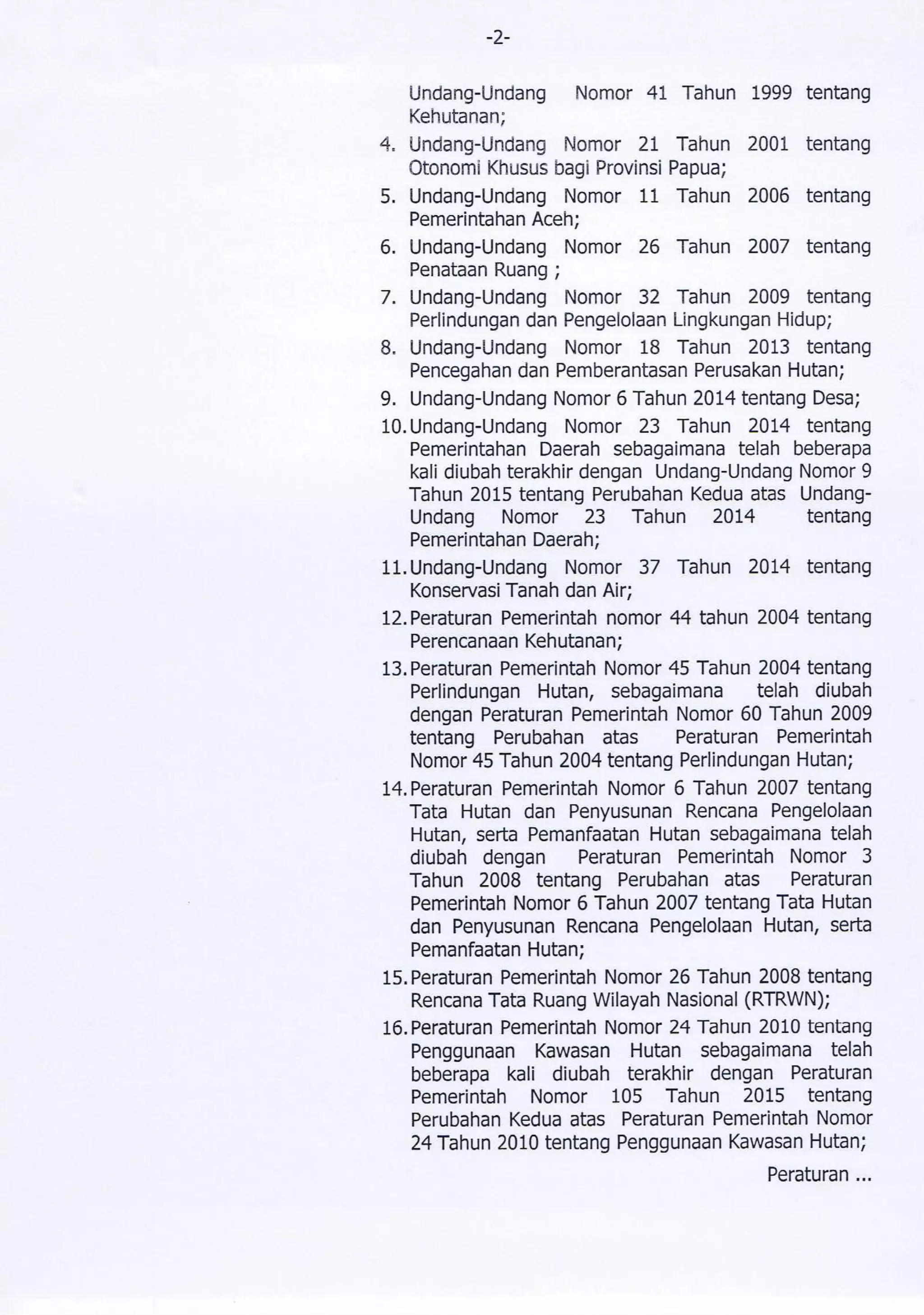 SK Menteri LHK tentang PIAPS Revisi I | PDF