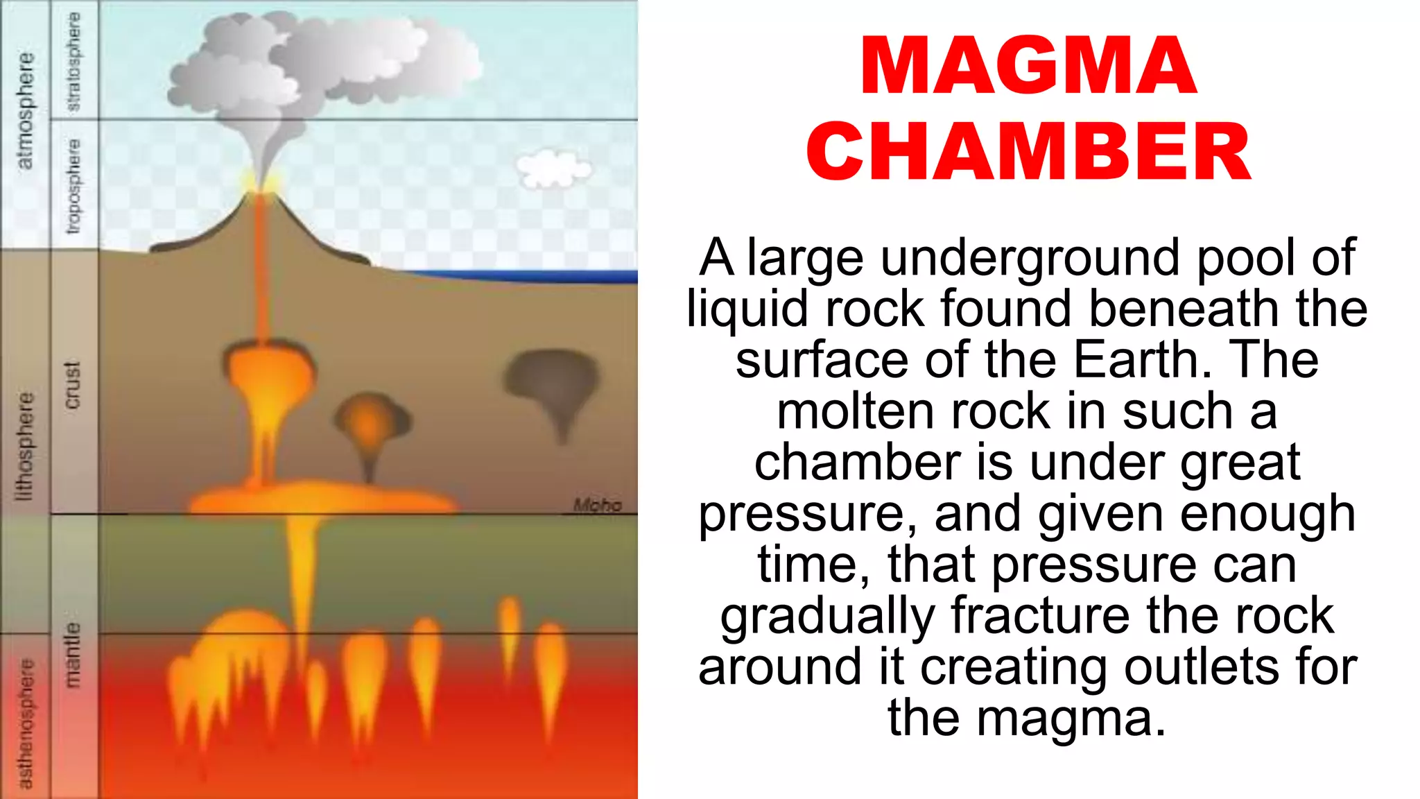 Parts of a Volcano | PPTX