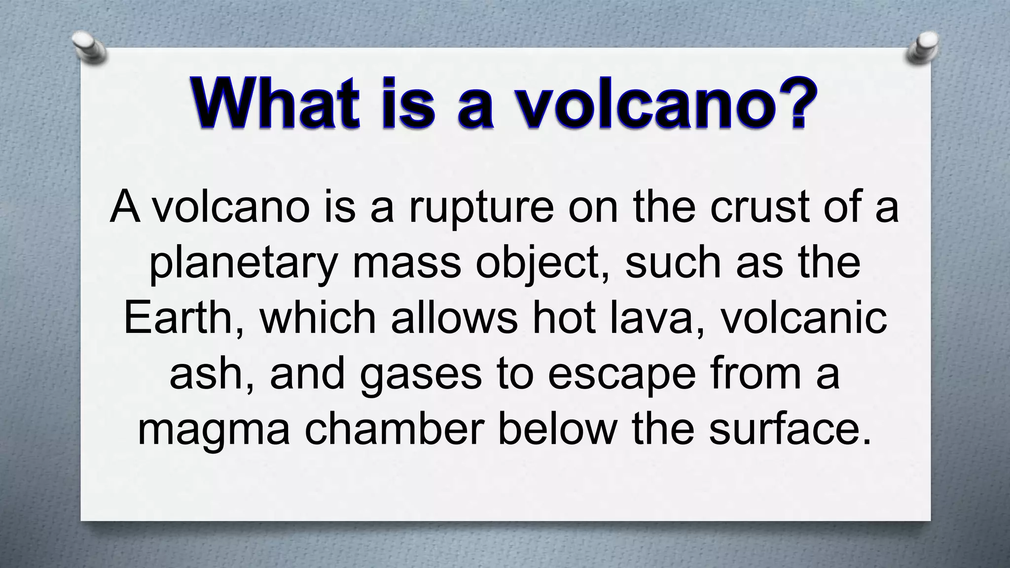 All about Volcanoes | PPTX