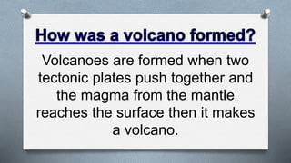 All about Volcanoes | PPTX