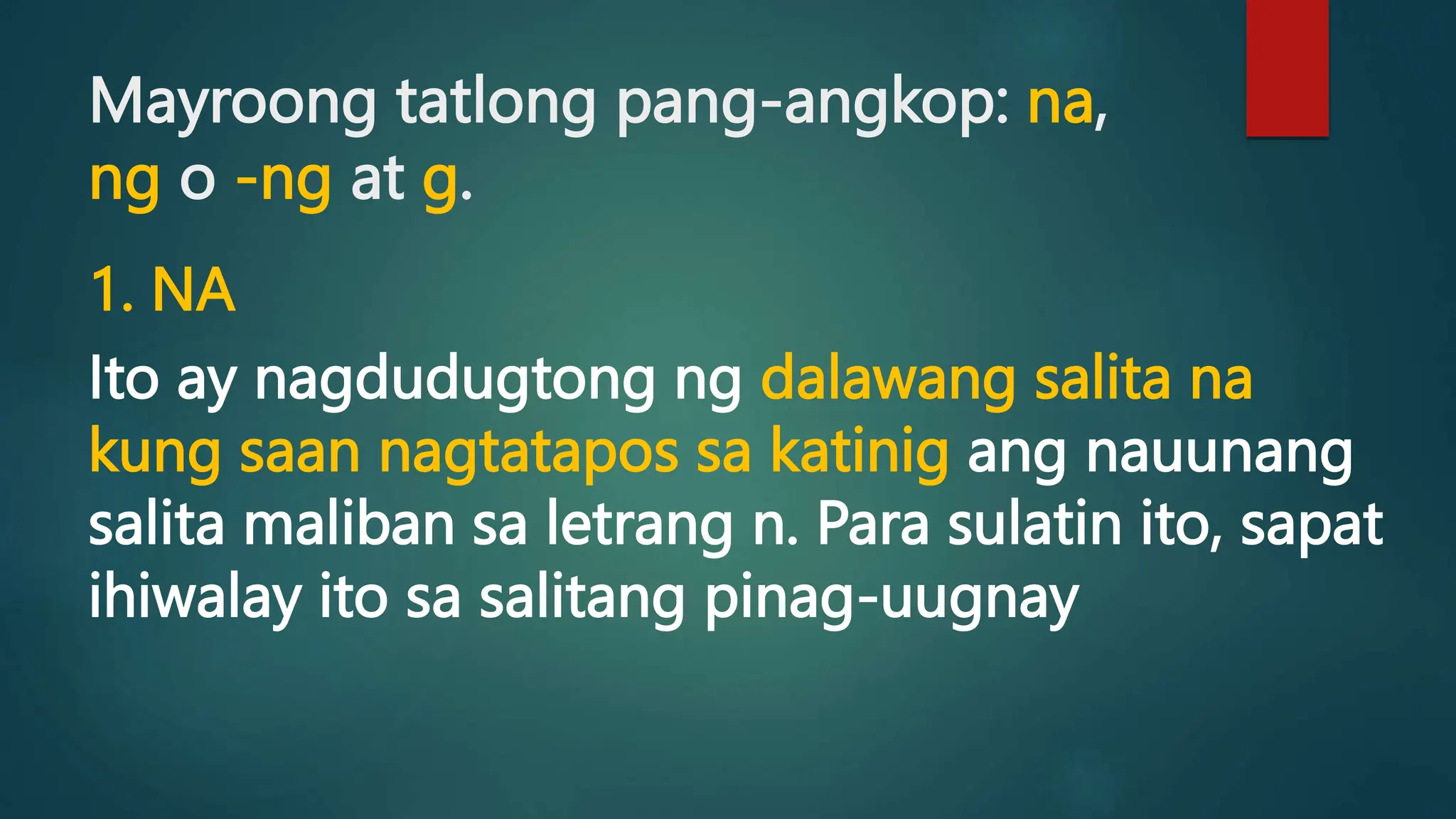 4Q_Pang-angkop. kahulugan at mga halimbawa | PPT