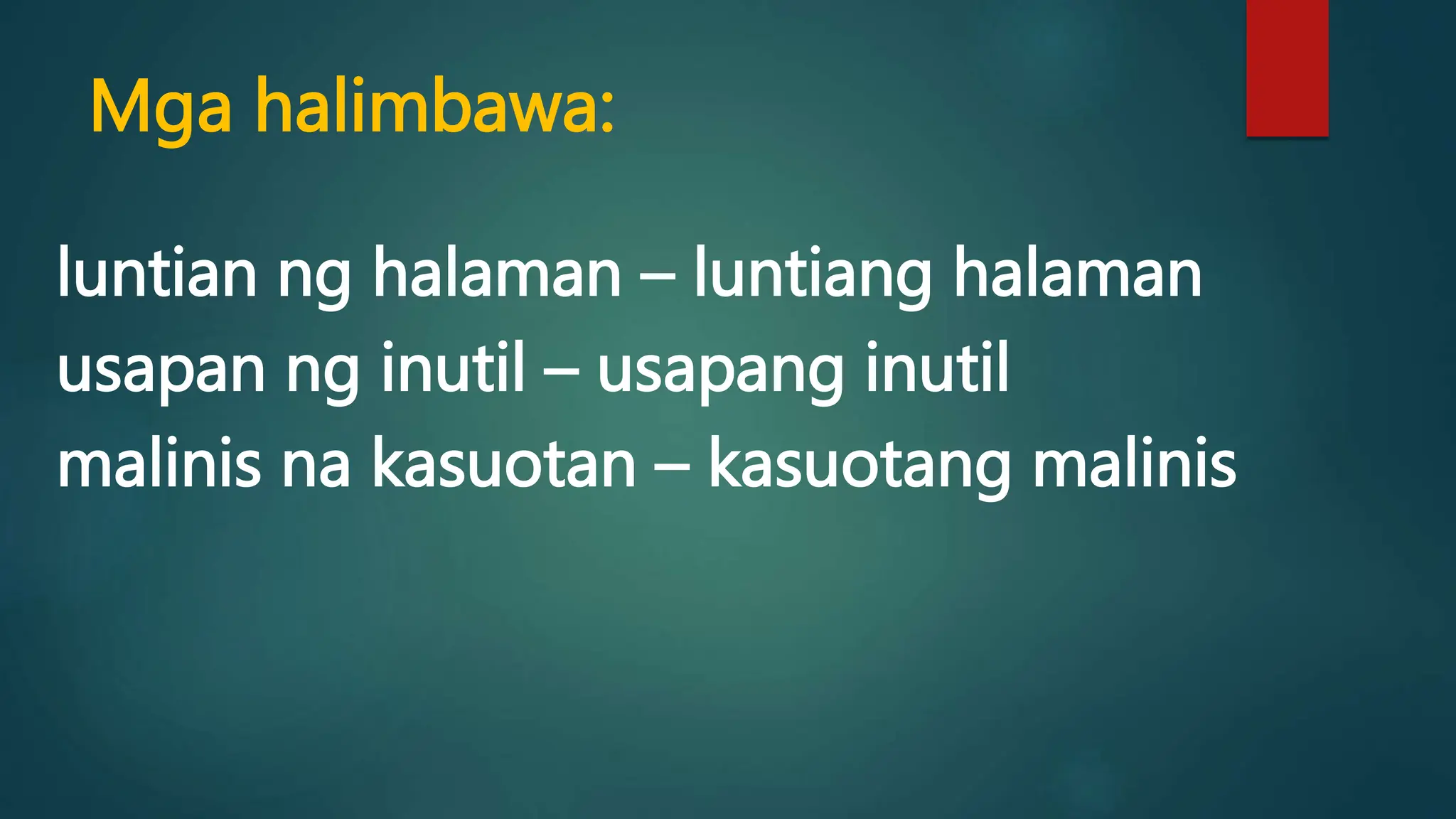 4Q_Pang-angkop. kahulugan at mga halimbawa | PPTX