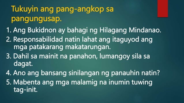 4Q_Pang-angkop. kahulugan at mga halimbawa | PPT