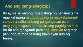 4Q_Pang-angkop. kahulugan at mga halimbawa | PPT