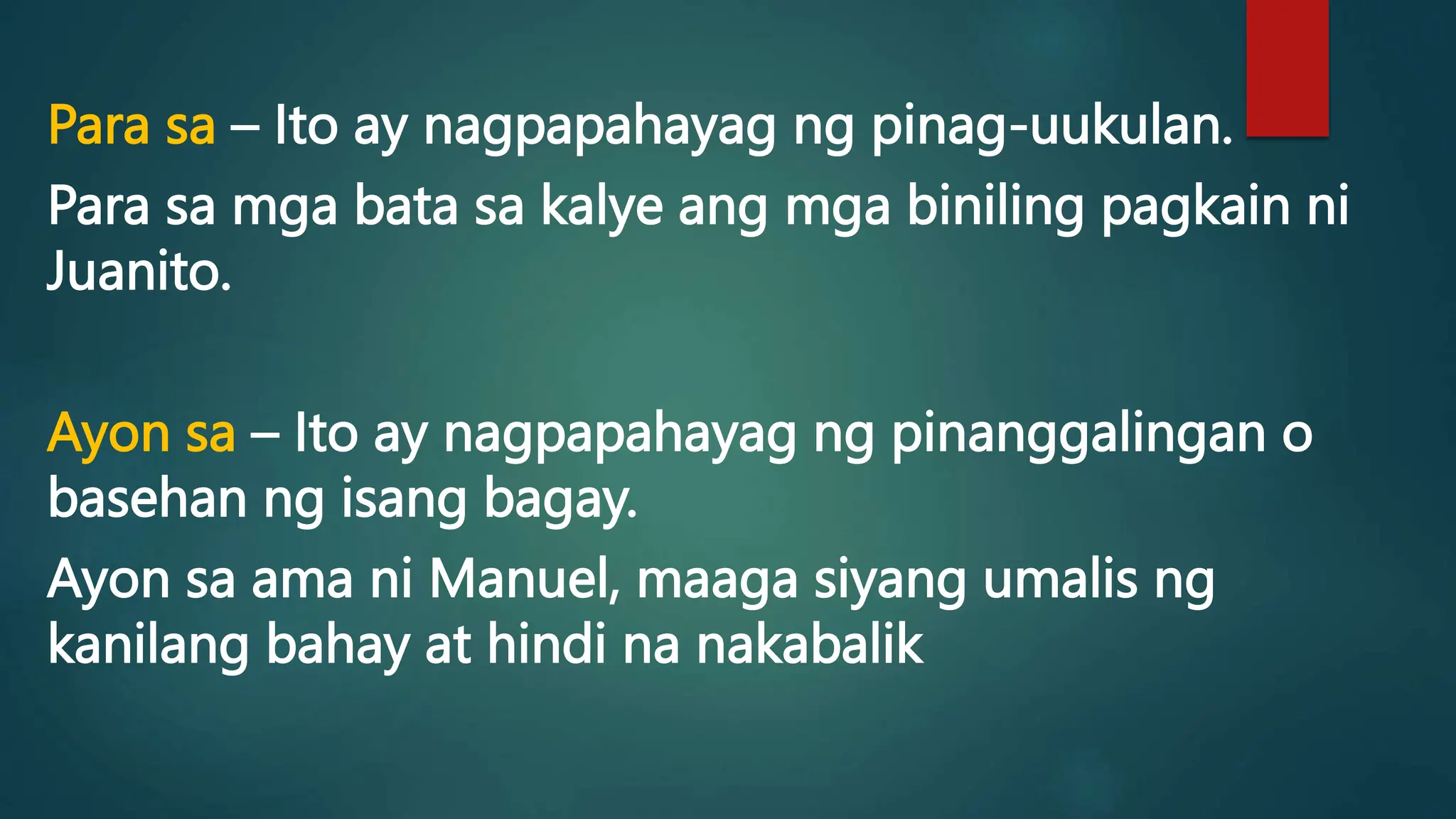 4Q_Pang-ukol kahalagahan at kahulugan nito | PPTX