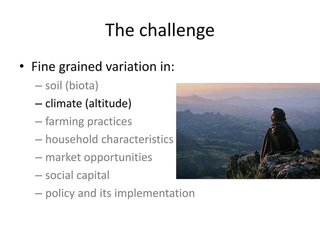 Fergus Sinclair ICRAF Systems Science | PPT