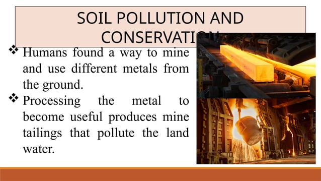 4QTR- LESSON 4- SOIL POLLUTION AND CONSERVATION.pptx | Free Download
