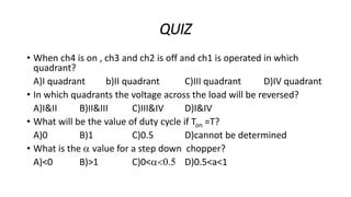 4 quadrant operation | PPTX