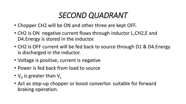 4 quadrant operation | PPTX