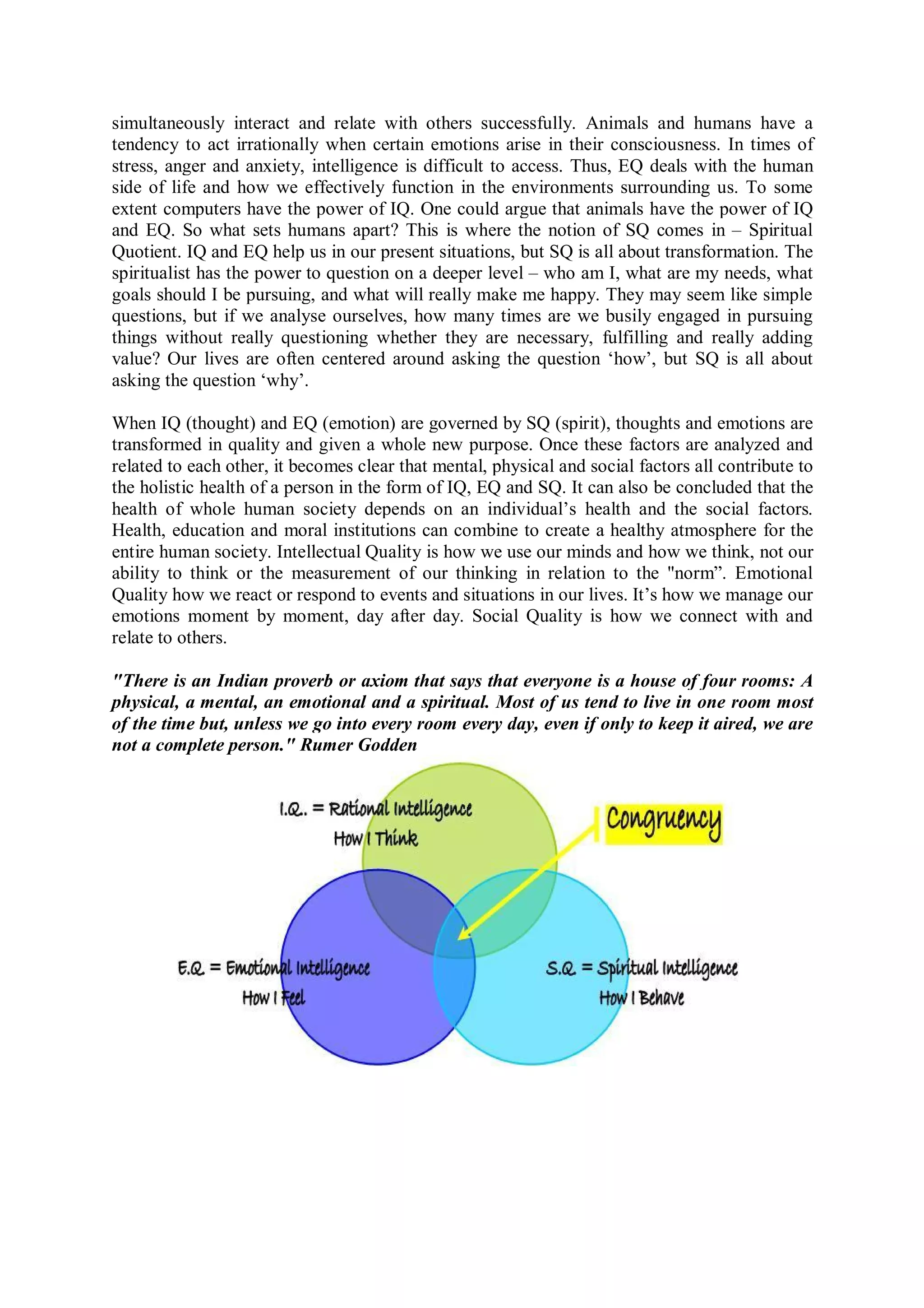 4 Quadrants of Life | PDF