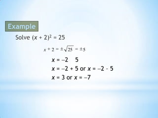 First Quarter - Chapter 2 - Quadratic Equation | PPT