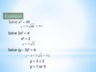 First Quarter - Chapter 2 - Quadratic Equation | PPT