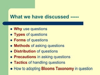 4 questions in teaching | PPT | Free Download