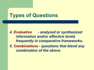 4 questions in teaching | PPT