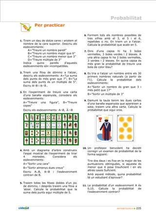 PROBABILITAT | PDF