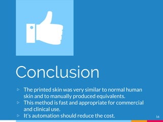 3D Bioprinting of human skin | PPTX