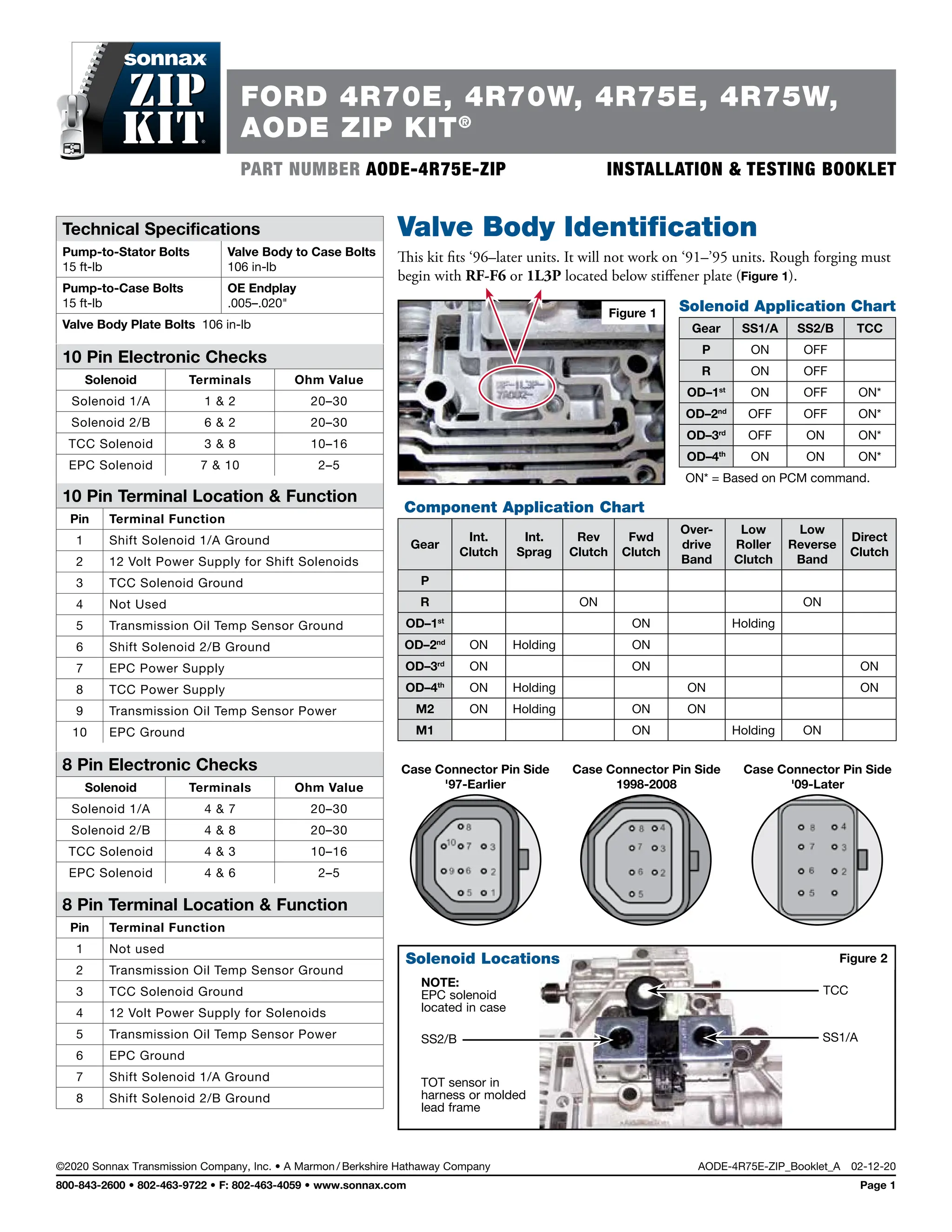 4r75w Ford instalaciones diagramas sonn | PDF