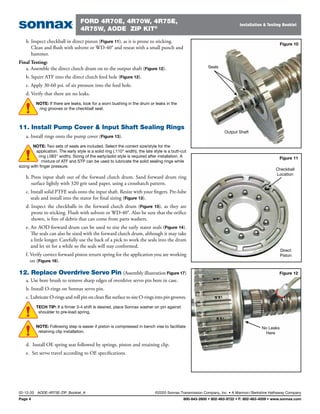 4r75w Ford instalaciones diagramas sonn | PDF