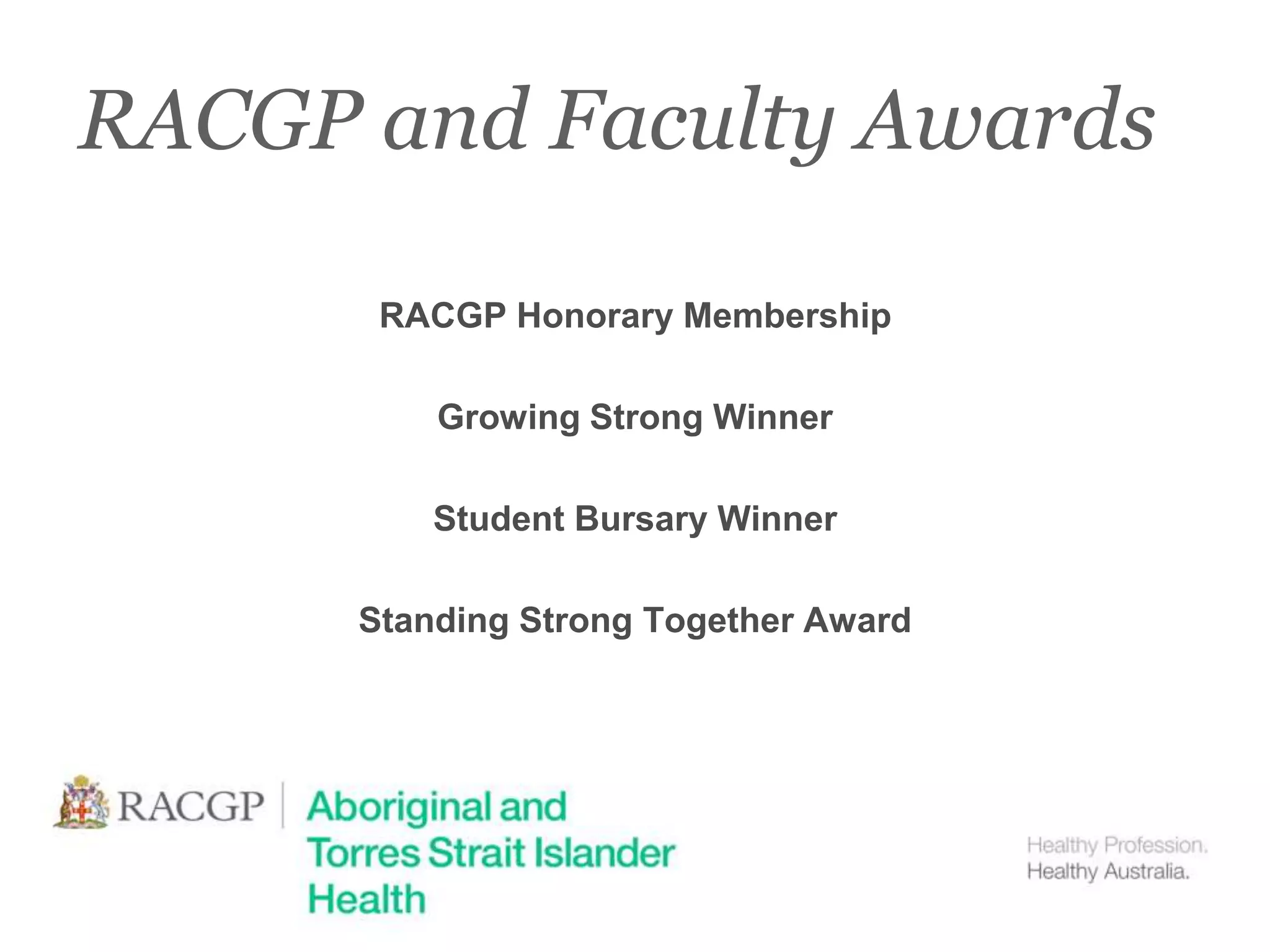 NACCHO 2018 National Conference – Aboriginal and Torres Strait Islander ...