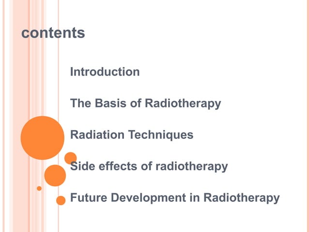 Radiotherapy | PPT