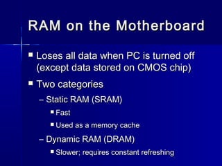 RAM | PPT