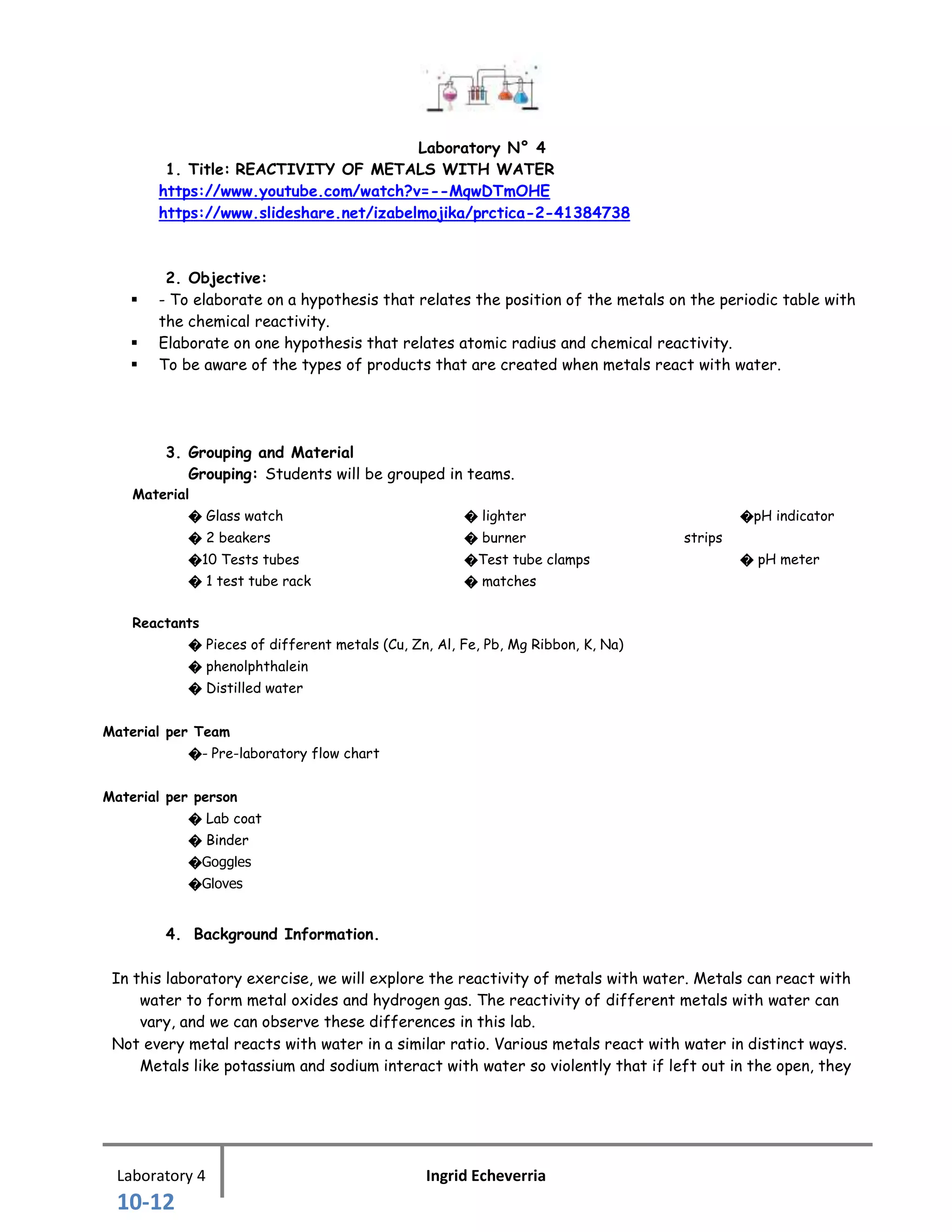 # 4 reactivity of metals with water.docx