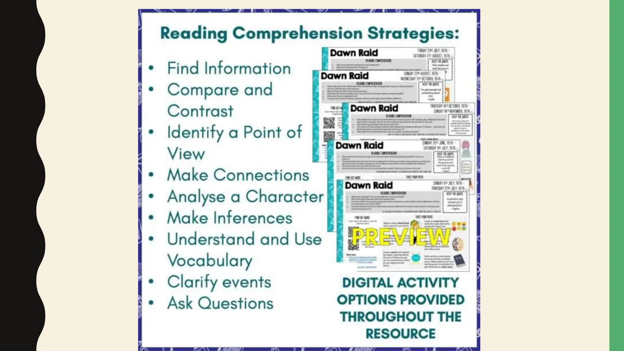 Reading & Listening skills - Teaching a Foreign Language | PPTX