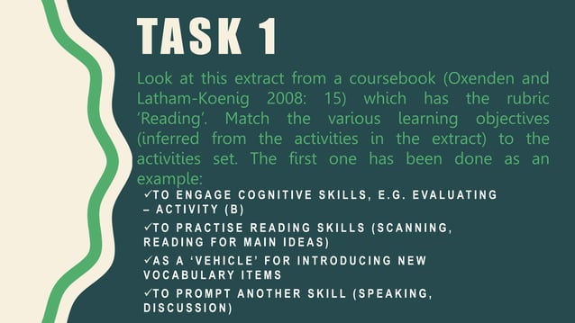 Reading & Listening skills - Teaching a Foreign Language | PPTX | Education