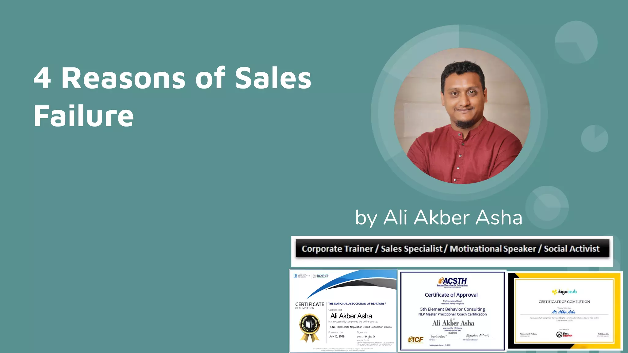 4 reasons of sales failure | PPT