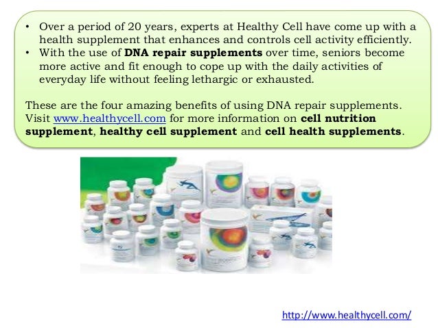 4 Reasons Why DNA Repair Supplement Is the Secret to Living a Longer ...