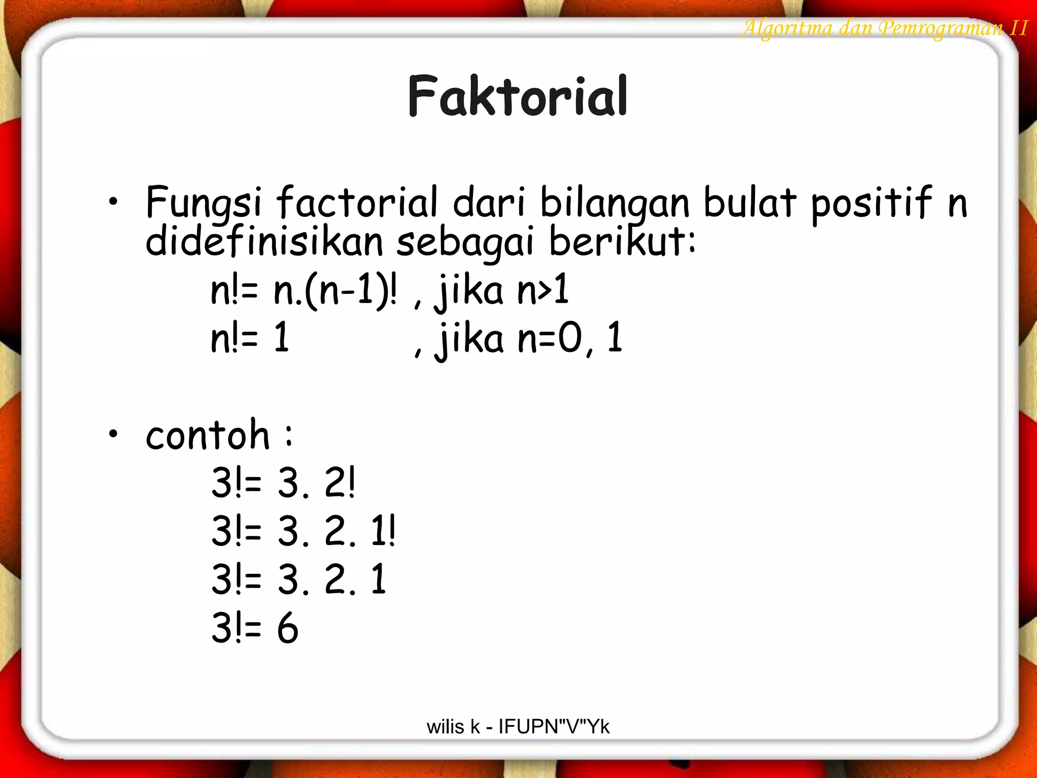 4 rekursi | PPT