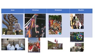 4 religion faiths festivals juloos mata etc | PPTX
