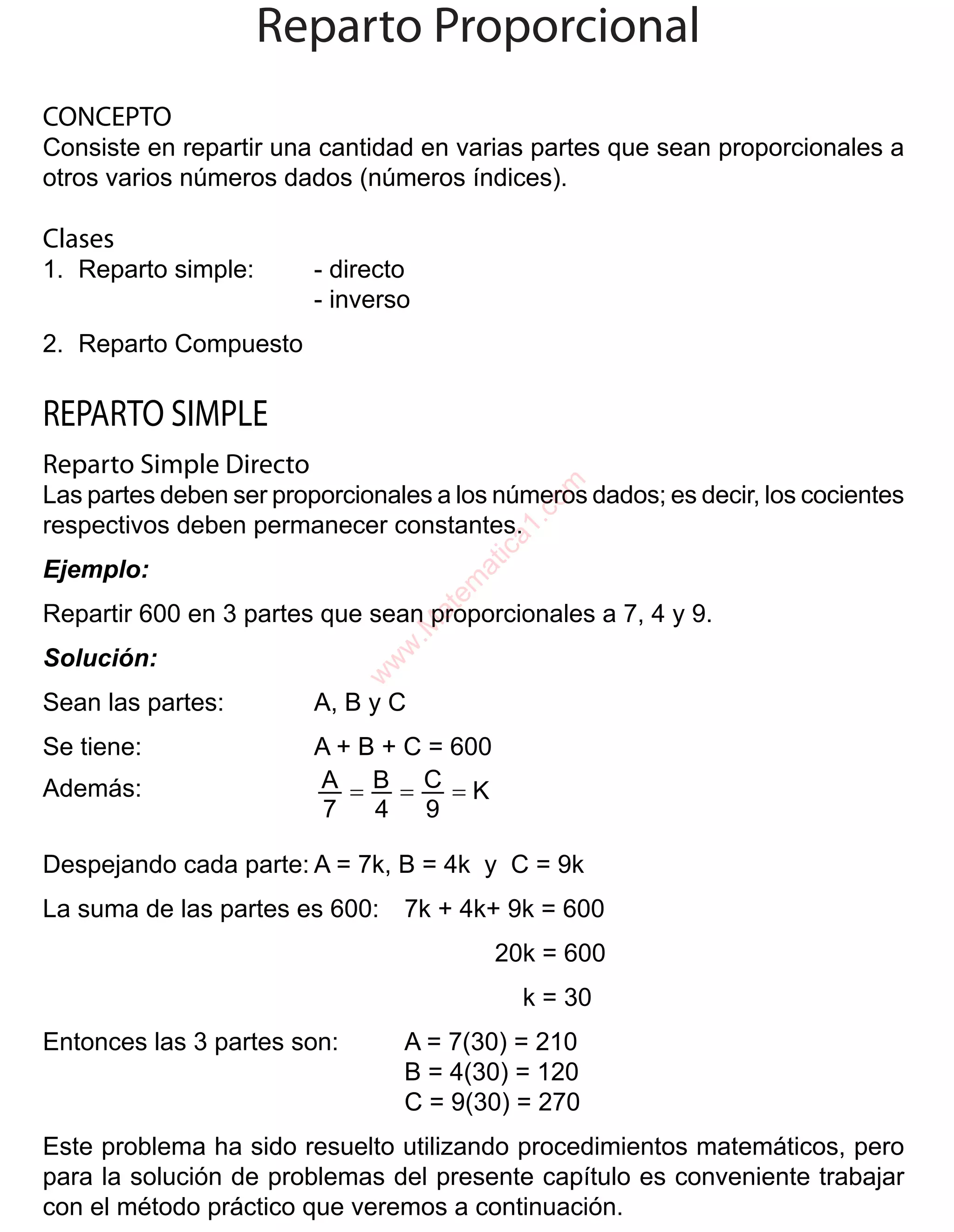 4 reparto proporcional | PDF