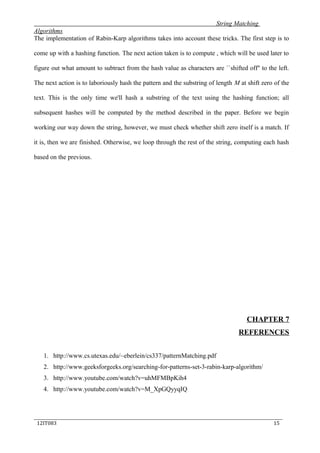 4 report format | DOC | Programming Languages | Computing