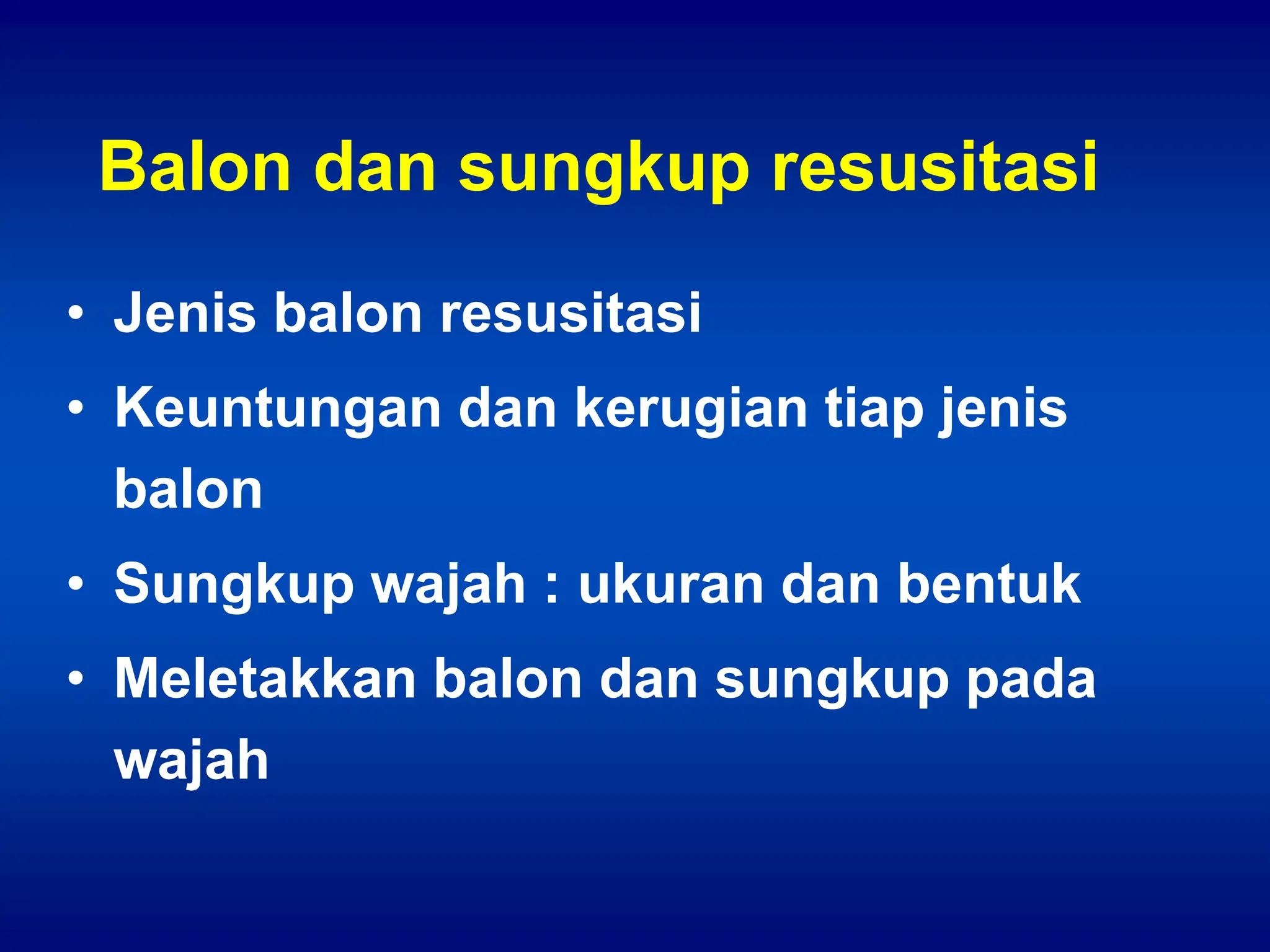 Resusitasi neonatus update | PPT